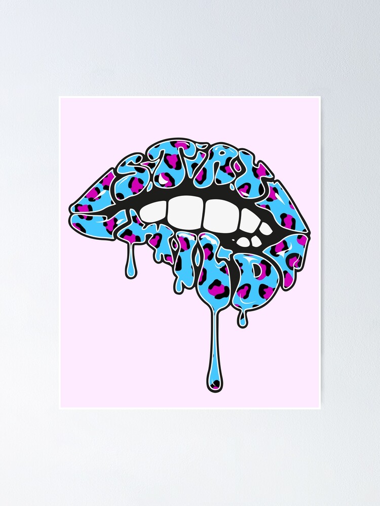 "Ben Azelart Merch New Stay Wild Lip" Poster for Sale by MAZAX | Redbubble
