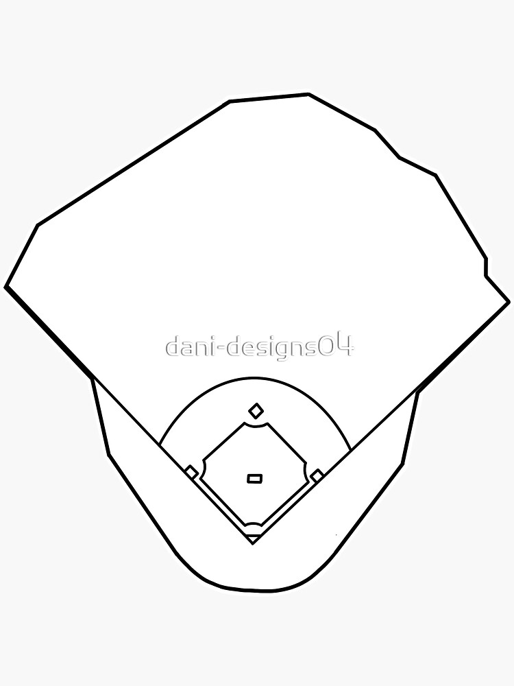 "Citi Field Outline" Sticker for Sale by dani-designs04 | Redbubble
