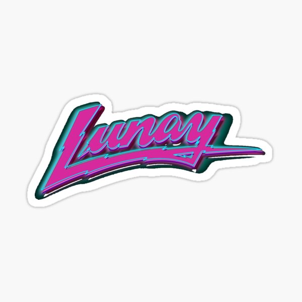 "Lunay" Sticker by rodx24 | Redbubble