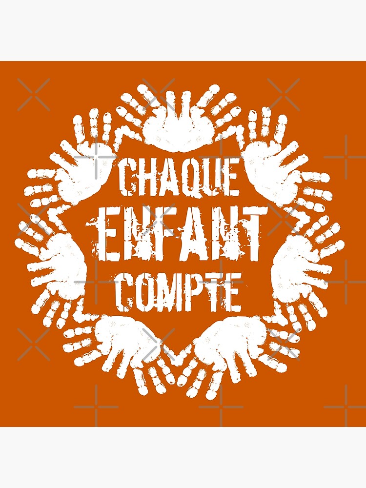 "Chaque Enfant Compte | White Every Child Matters Design With Children ...