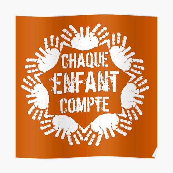 "Chaque Enfant Compte | White Every Child Matters Design With Children ...