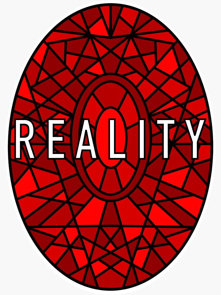 "Marvel Cinematic Universe Infinity Stone - Reality Stone" Sticker for ...