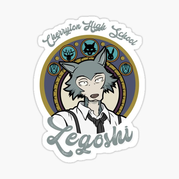 "BEASTARS 2: LEGOSHI " Sticker by FunGangStore | Redbubble