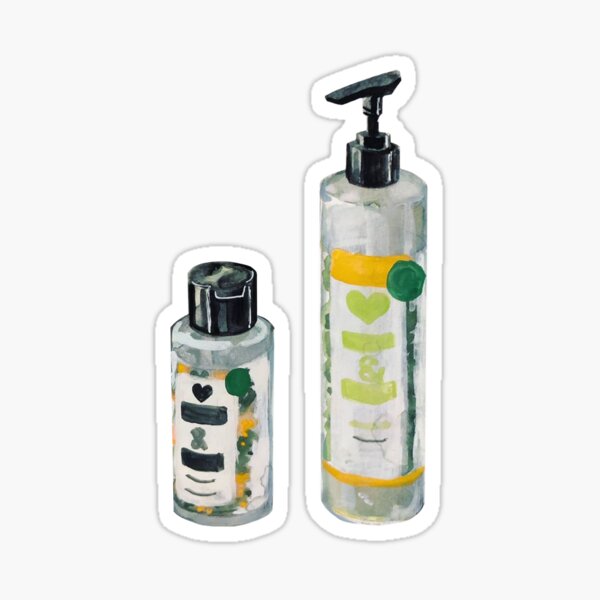 "shampoo and conditioner" Sticker by stark-illus | Redbubble