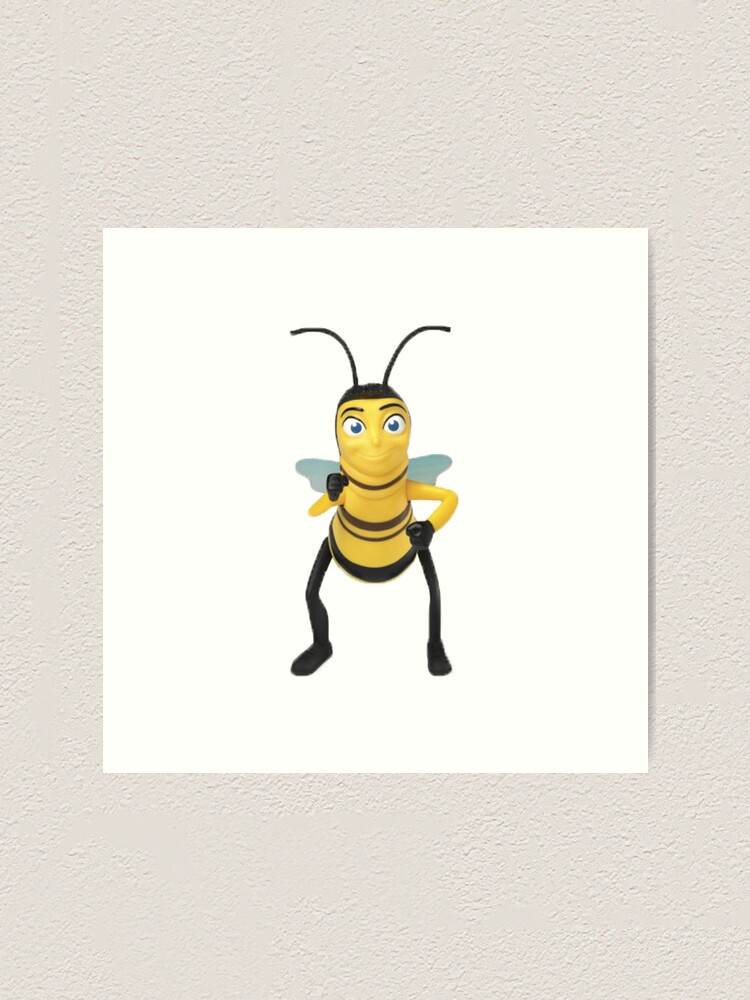 "bee meme" Art Print by Cheesy-Puffs | Redbubble