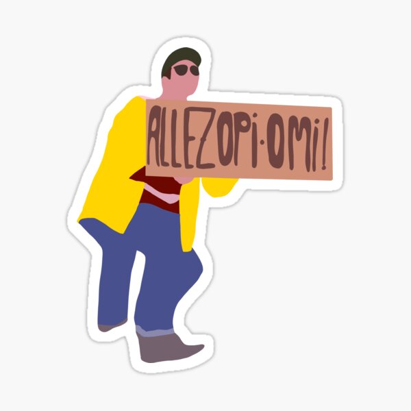 "Go Opi Omi" Sticker for Sale by Fosfenes | Redbubble