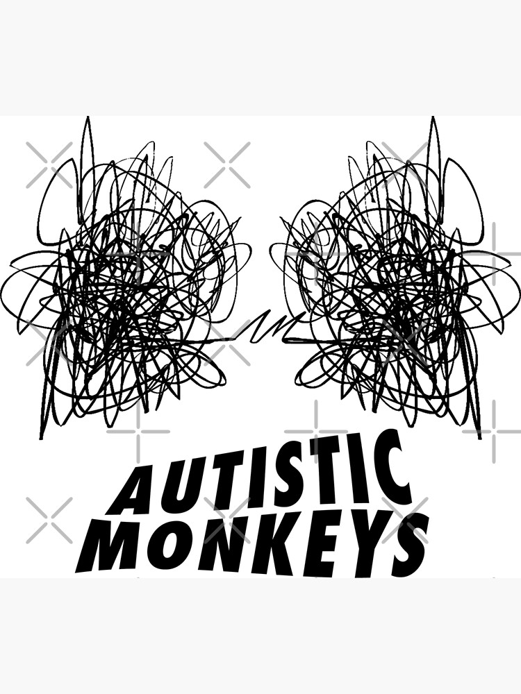 Póster «Álbum de monos autistas» de Ratch2929 | Redbubble