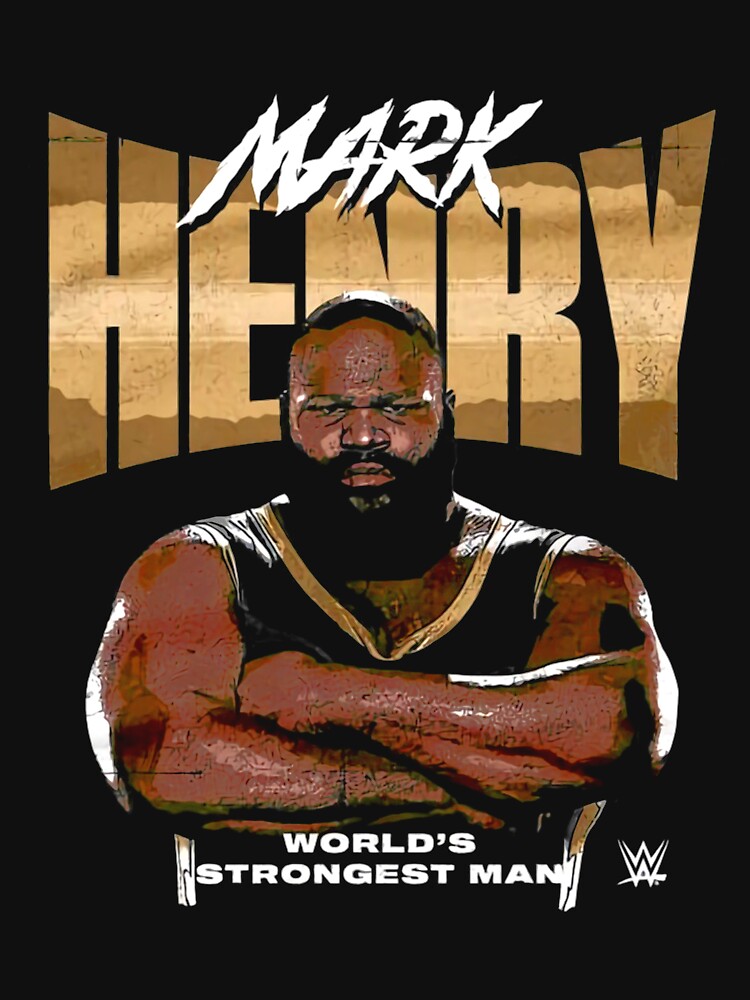 "Mark-Henry-Men-Cotton-T-Shirt-Superstars-xoa-Mark-Henry" Essential T ...