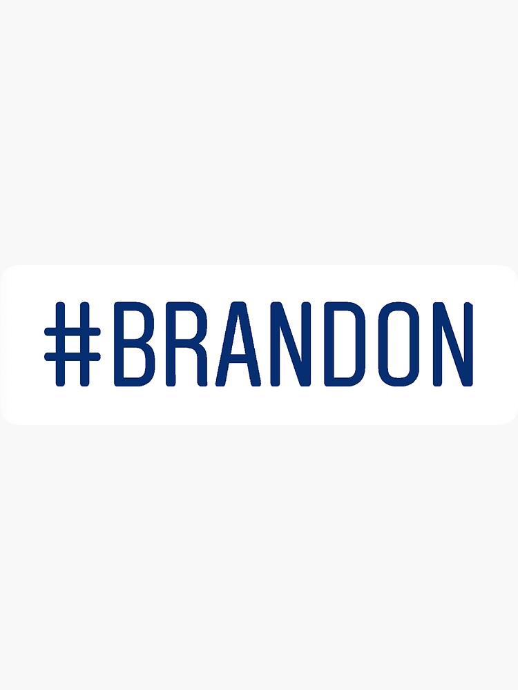 "Brandon University" Sticker by UniSticks | Redbubble