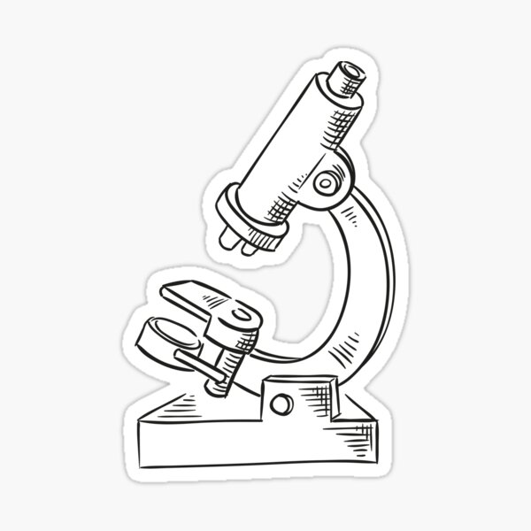 "microscope" Sticker by osbaeck | Redbubble