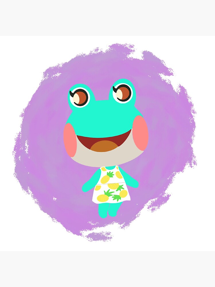 "Lily the Frog ACNH " Sticker for Sale by pasteycasey | Redbubble