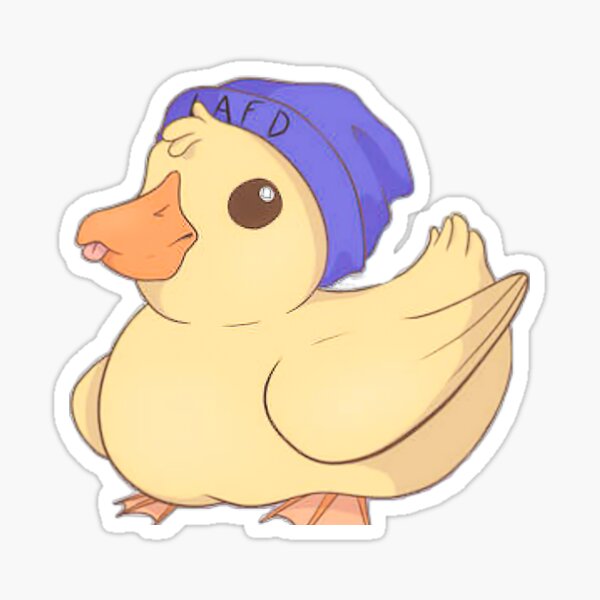 "Quackity" Sticker for Sale by diablo1368 | Redbubble
