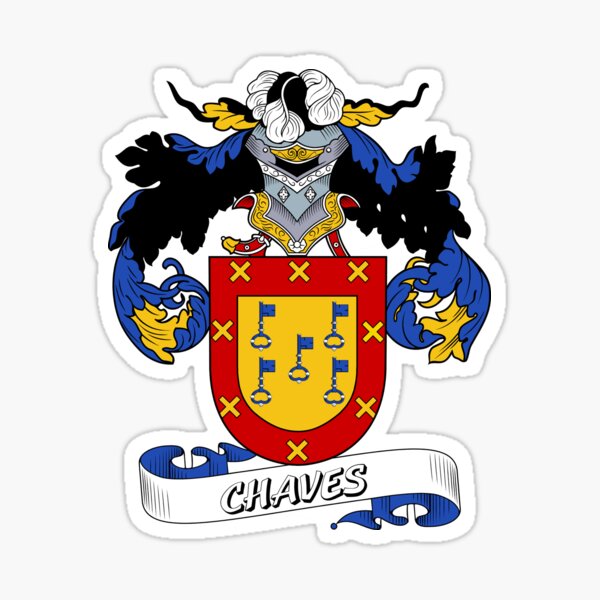 "Chaves" Sticker by HaroldHeraldry | Redbubble