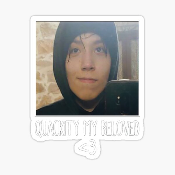 "Quackity" Sticker for Sale by diablo1368 | Redbubble