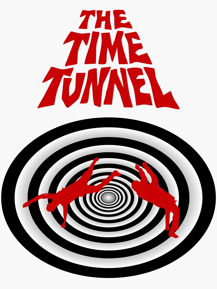 "The Time Tunnel art" Sticker for Sale by Ovnil | Redbubble