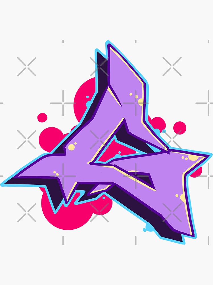 "Letter G - Graffiti Street Art Style " Sticker by CreativeOpus | Redbubble