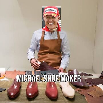 "Michael Schumacher Formula One Reaction Meme" Sticker for Sale by ...