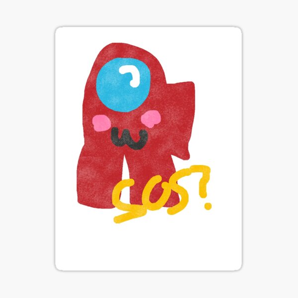 "Sus?" Sticker for Sale by Imakestuf | Redbubble