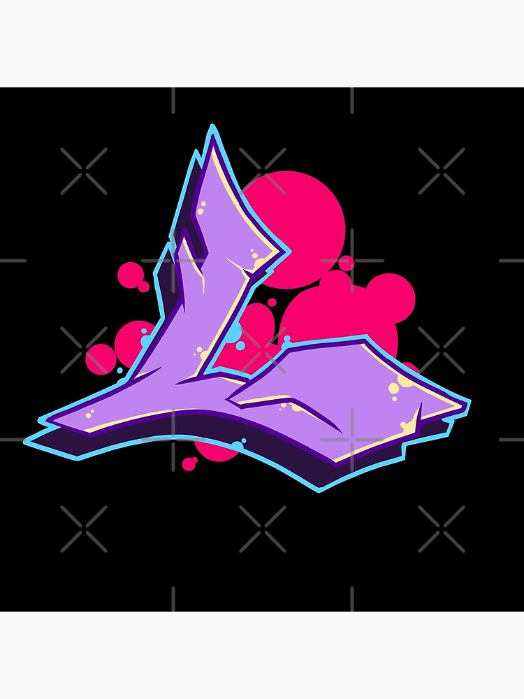 "Letter L - Graffiti Street Art Style " Art Board Print for Sale by ...