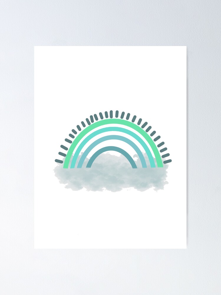 "Pastel Rainbow" Poster by emma1228 | Redbubble
