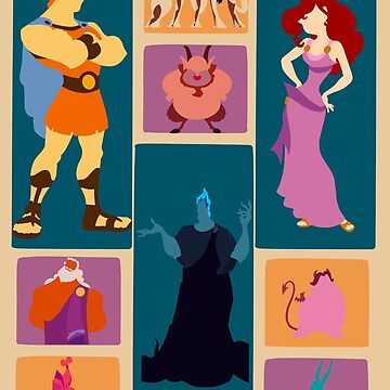 "Hercules Inspired Minimalist Design" Photographic Print for Sale by ...
