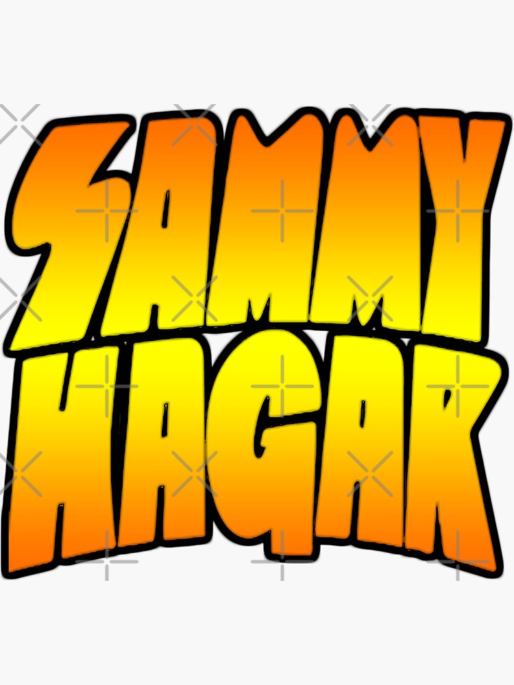"The best logos amazing sammy hagar band" Sticker for Sale by ...