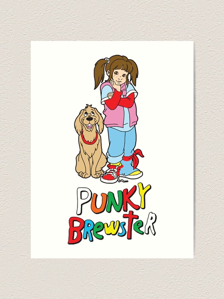 "Punky Brewster Cartoon " Art Print for Sale by KayteOsaki93 | Redbubble