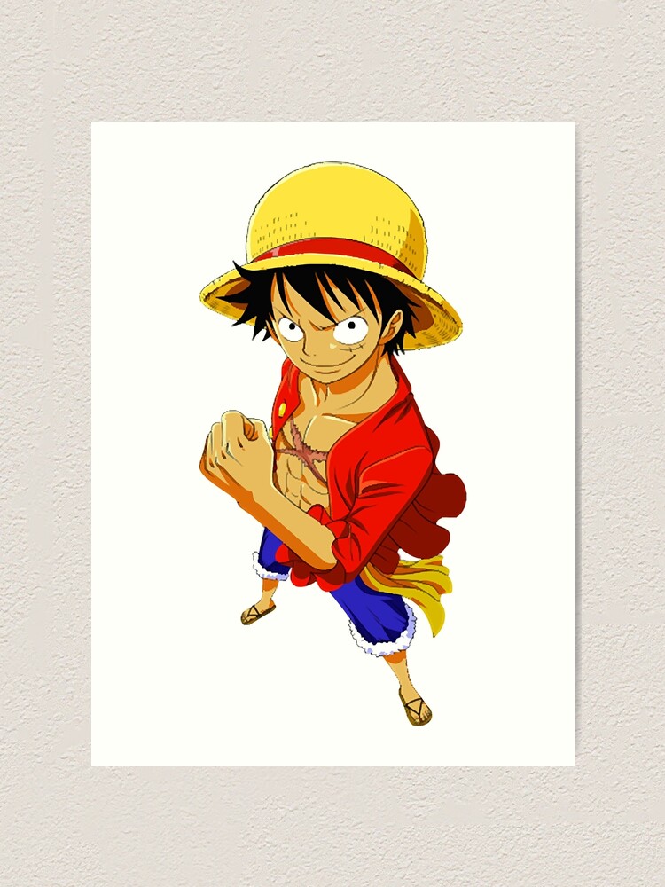 "Monkey d luffy " Art Print for Sale by KayteOsaki93 | Redbubble