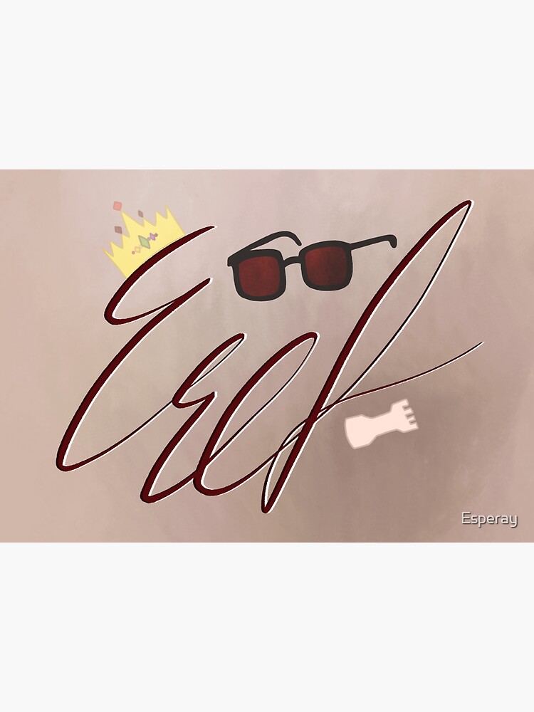 Pegatina «Eret (Diseño del nombre) - Fondo» de Esperay | Redbubble