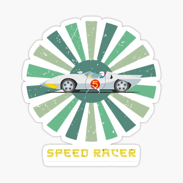 "Speed Racer - Mach 5 " Sticker by Slappy36 | Redbubble
