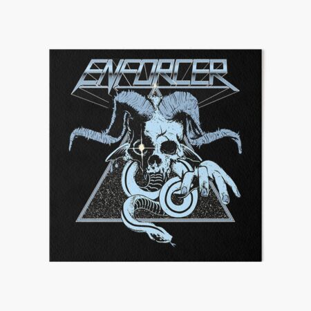 "Enforcer album - From Beyond logo" Art Board Print for Sale by ...