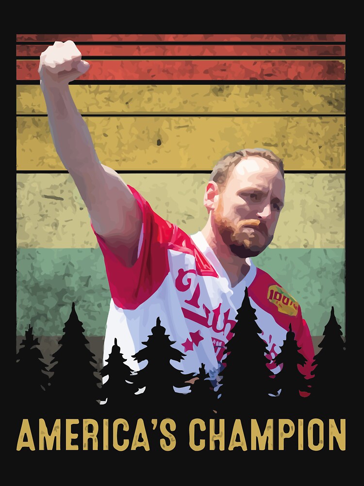 "joey Chestnut" T-shirt for Sale by ChipChipUs | Redbubble | joey ...