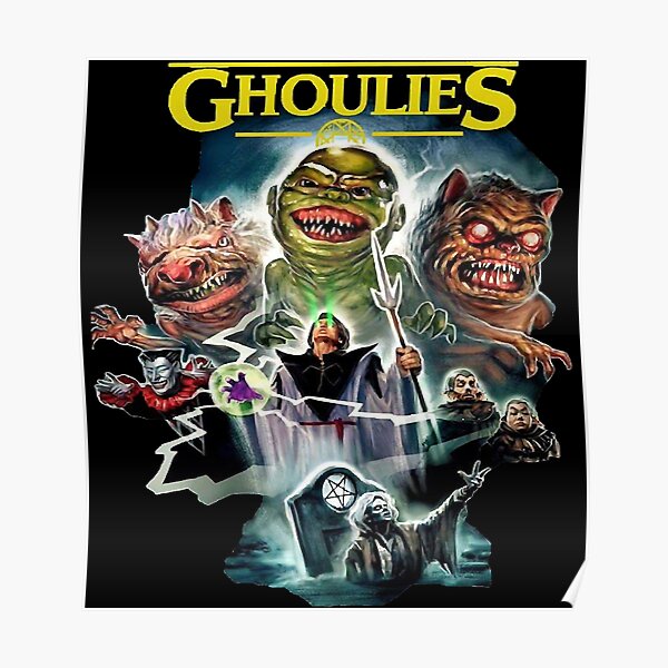 "Characters Ghoulies horror movie classic" Poster for Sale by ...