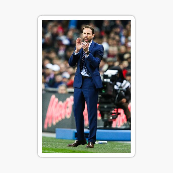 "coach gareth southgate" Sticker for Sale by ransonrenner | Redbubble