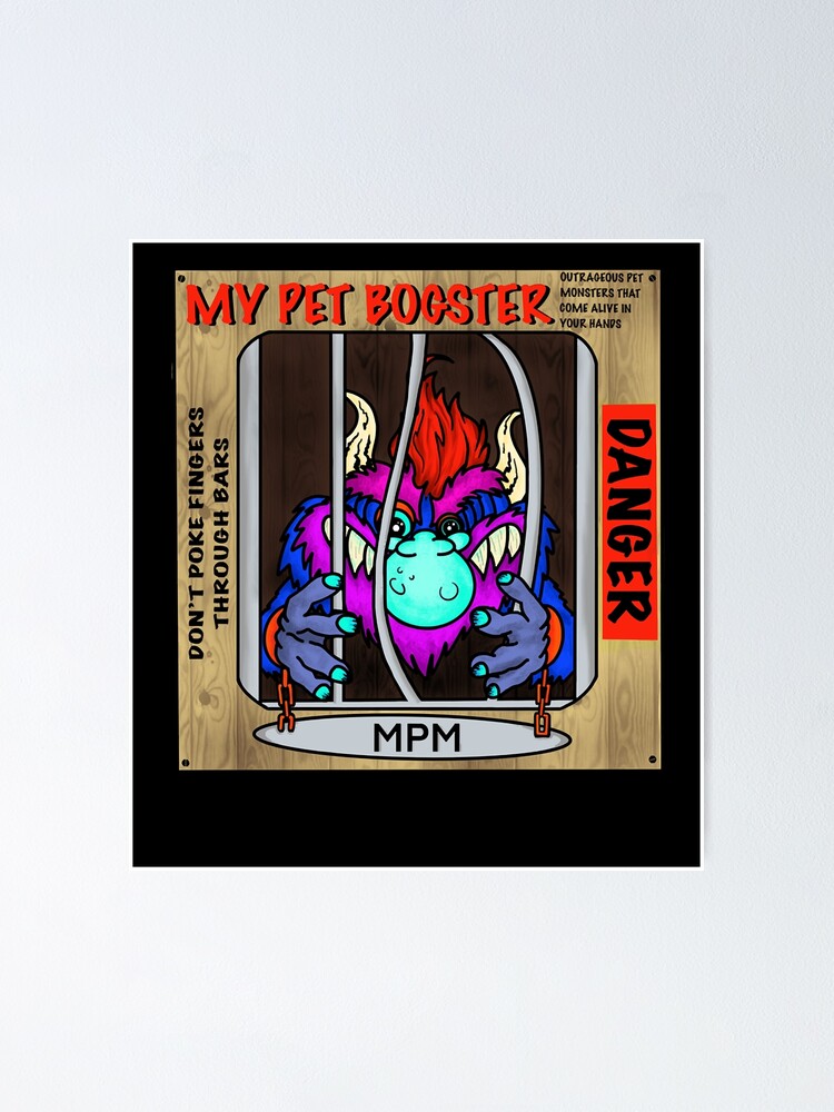 "My Pet Boglin Monster cover" Poster by RawlsJames | Redbubble