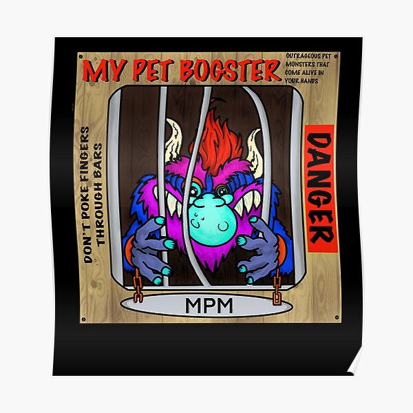"My Pet Boglin Monster cover" Poster by RawlsJames | Redbubble