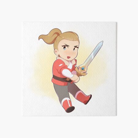 "She-Ra Adora chibi" Art Board Print for Sale by applesartt | Redbubble