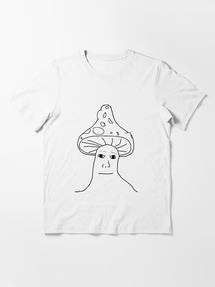 "Shroomjak, Mushroom Wojak, Mushroom Meme" T-shirt for Sale by ...
