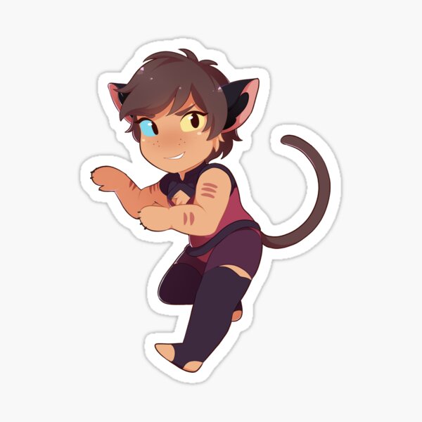"Catra chibi She-Ra" Sticker for Sale by applesartt | Redbubble
