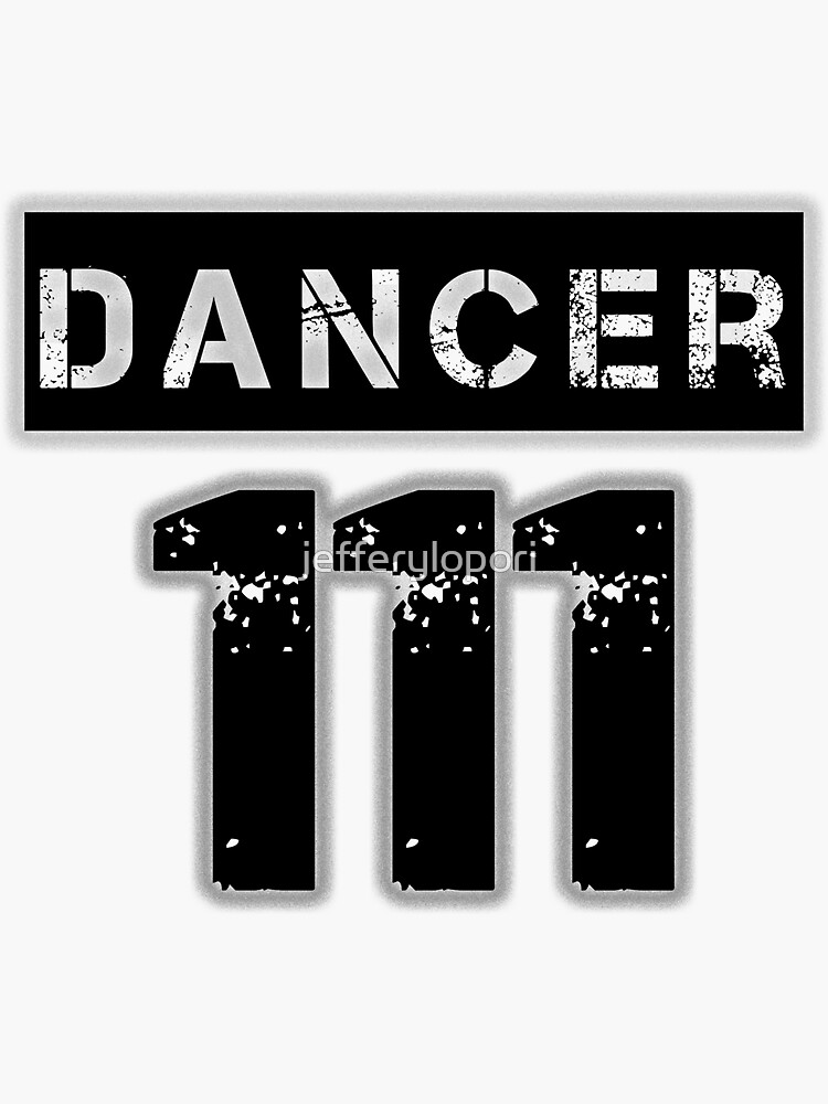 "Dancer 111" Sticker for Sale by jefferylopori | Redbubble