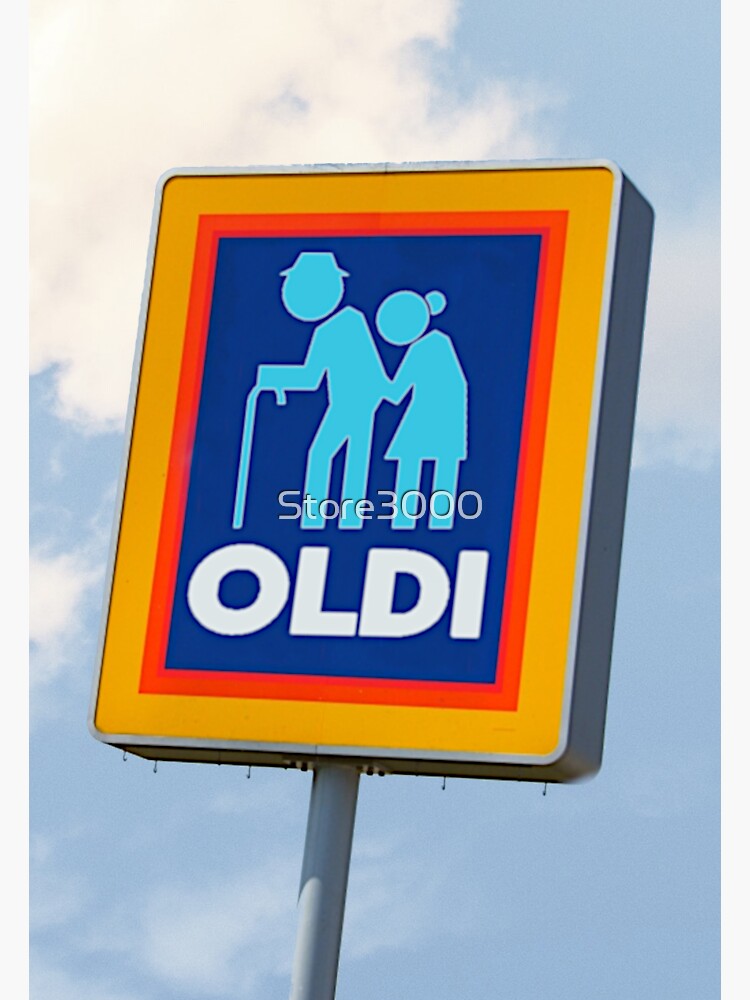 "Funny Aldi Logo, Oldi Sign Congratulations, Funny Birthday Kate ...