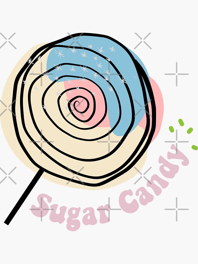 "Sweet Candy Sticker" Sticker by mengdesign | Redbubble