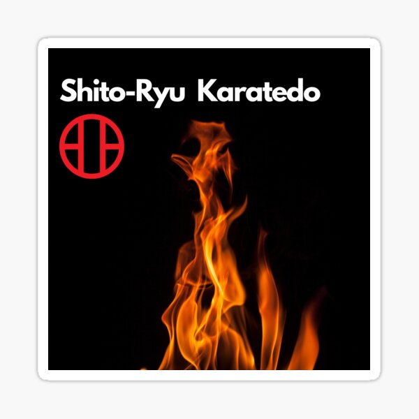 "Shito-Ryu Karatedo!" Sticker for Sale by Krispsm | Redbubble