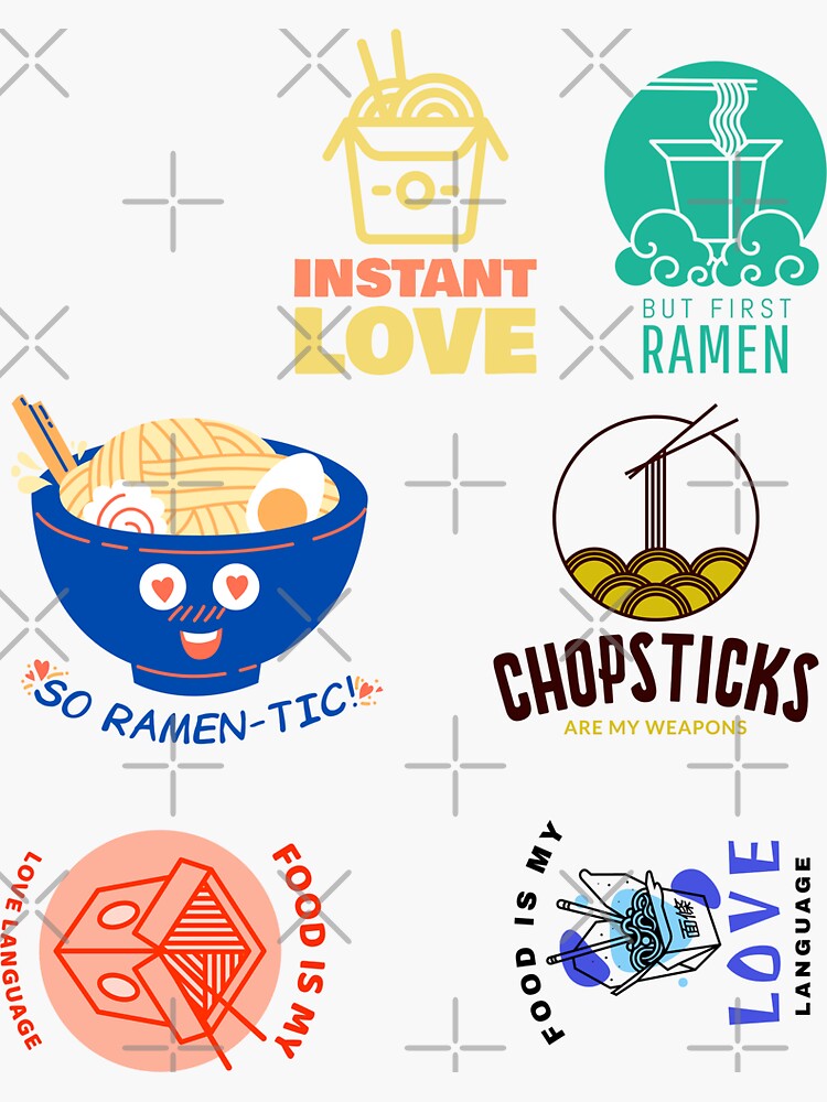 "Chinese Food is my love language Sticker Bundle funny Chinese food ...