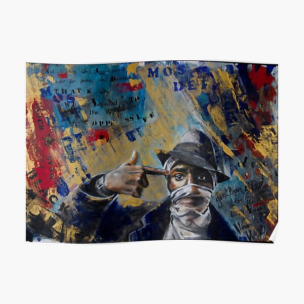 "Mos Def Tribute" Poster for Sale by portraitbyflora | Redbubble