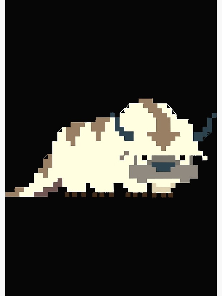 "8-Bit Appa " Poster for Sale by SaccucciRise95 | Redbubble