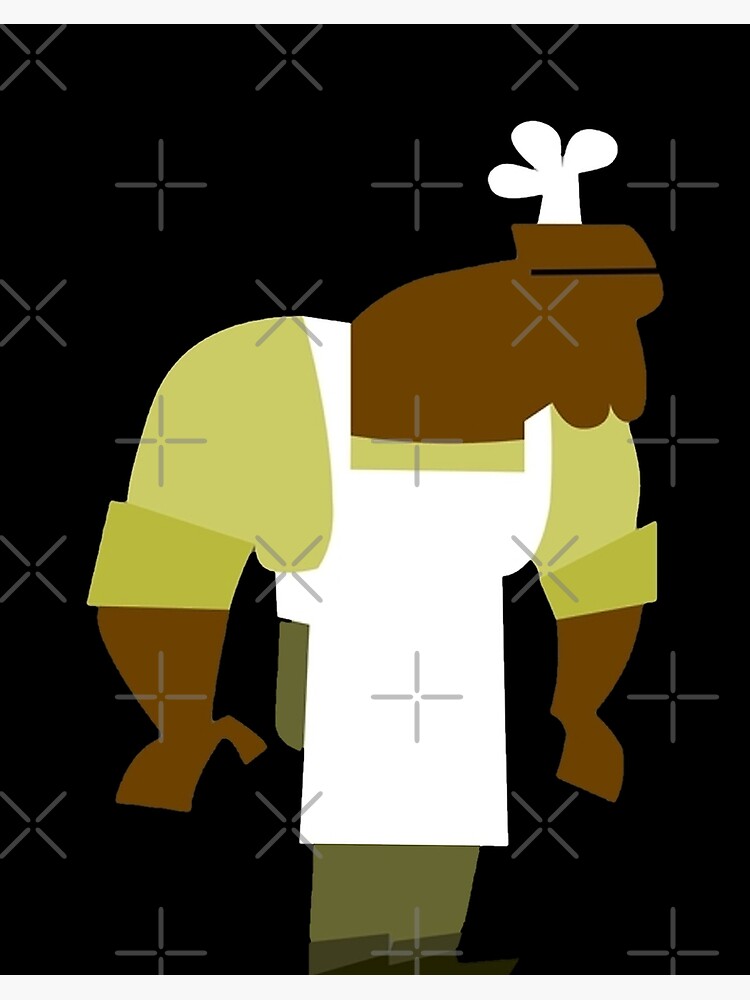 "Chef Hatchet Total Drama Island, Design " Photographic Print by ...