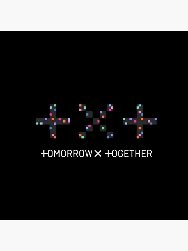 "tomorrow x together logo" Art Print by uminkum | Redbubble