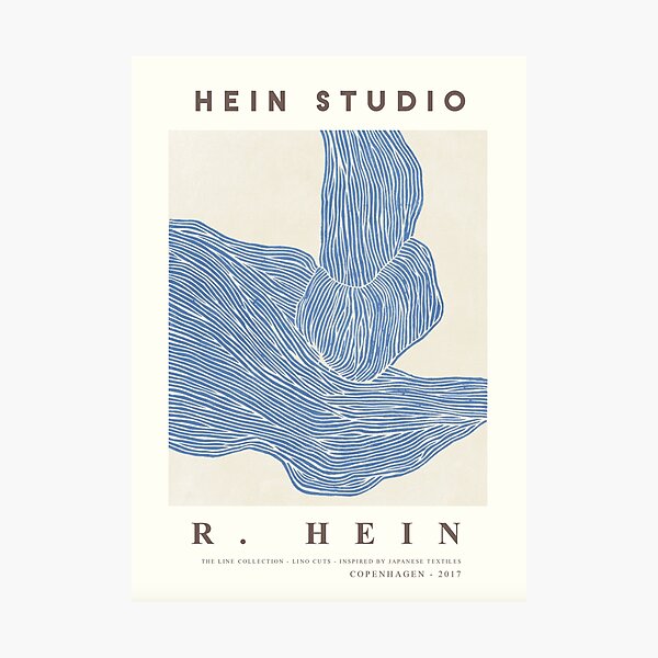 "The Blue Line Hein " Photographic Print for Sale by sylviacase871 ...