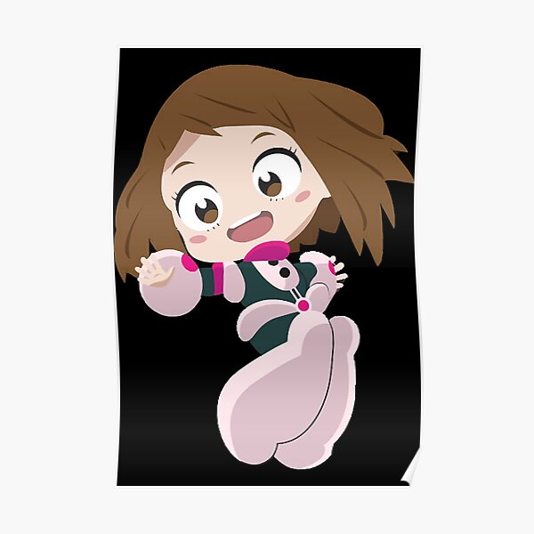 Ochaco Uraraka Chibi Posters | Redbubble